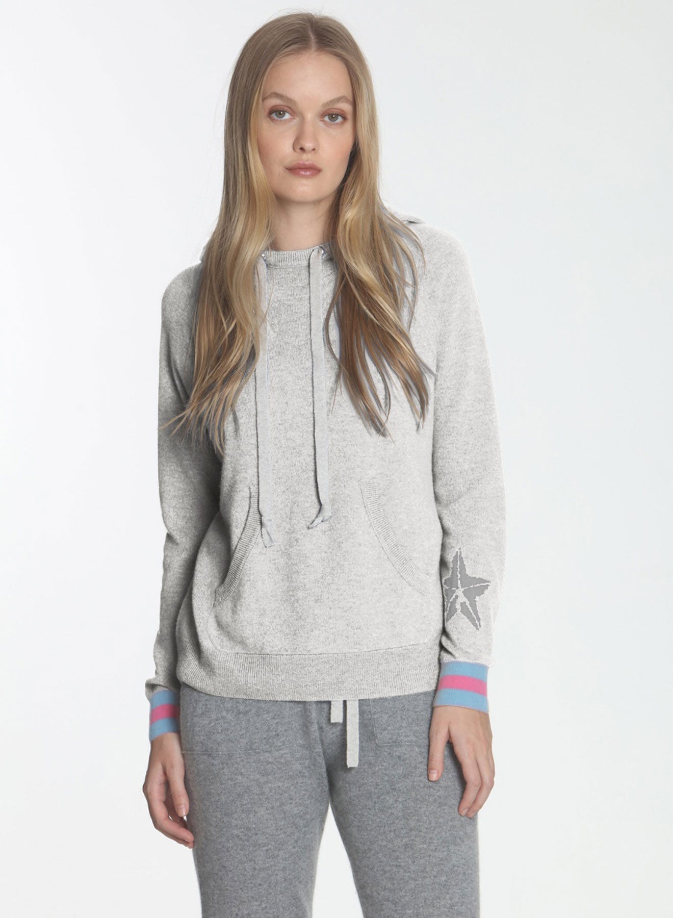 LABEL+thread Women's Cashmere Hilton Hoodie - Pumice