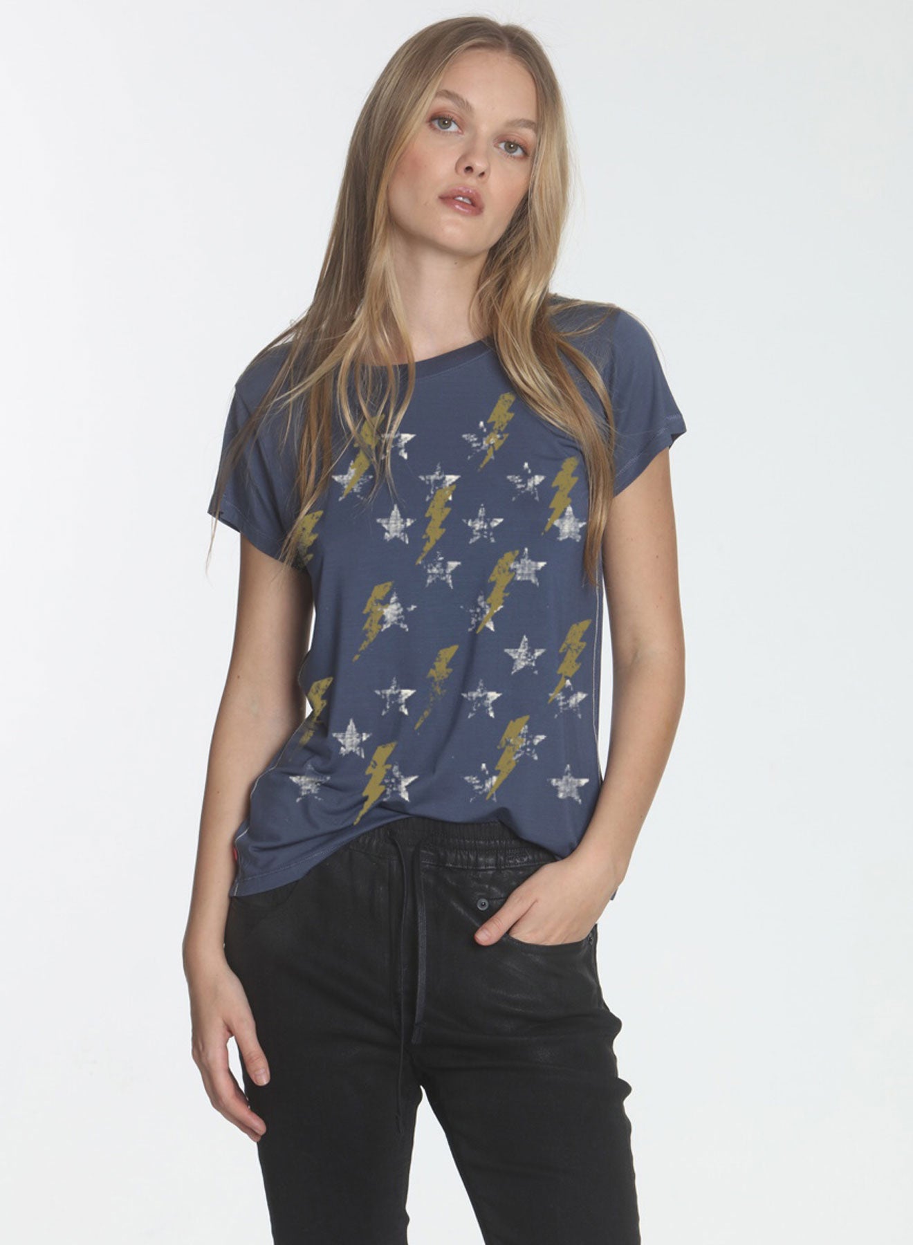LABEL+thread Women's Graphic Kate Crew - Cadett Star Bolt